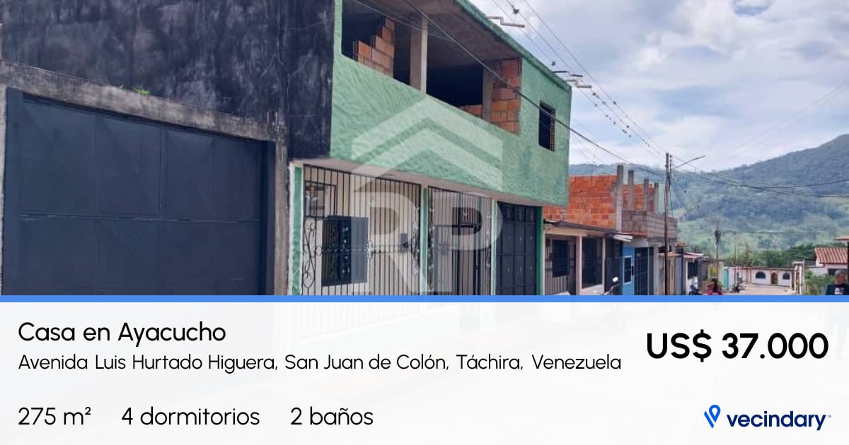 Casa en Ayacucho | Vecindary